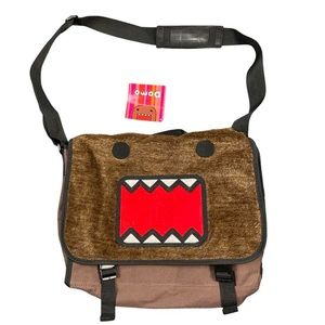 Domo | Bags | 20 Domo Kun Backpack Hot Topic Messenger Bag Scene Kid ...